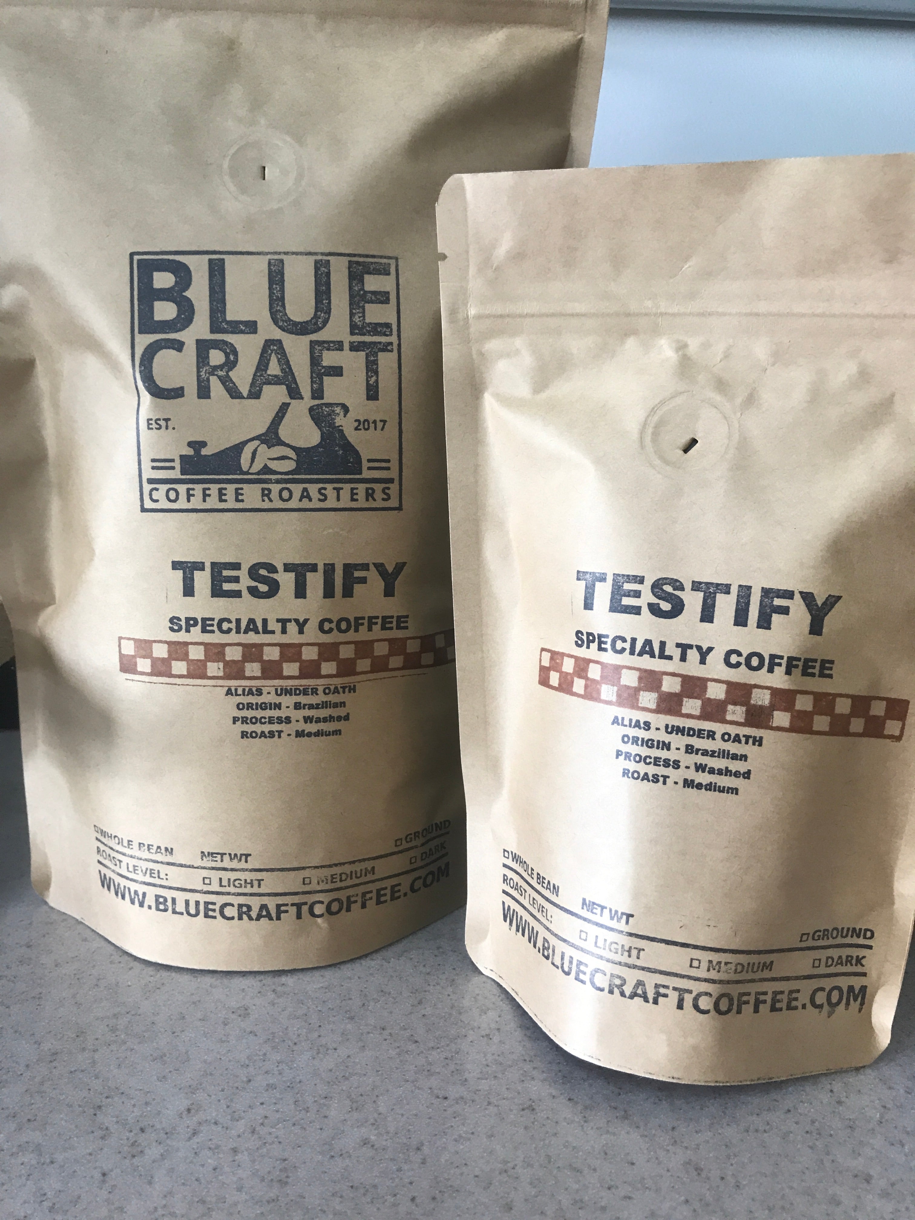 Testify – Blue Craft Coffee Roasters